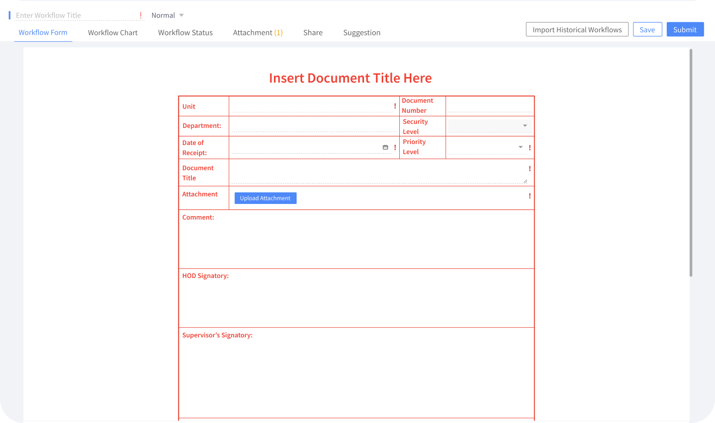 Document Management | Standard OA Platform | e-office